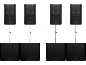 Geluidsset 350-400 personen huren | Master Partys; Grote geluidsset huren