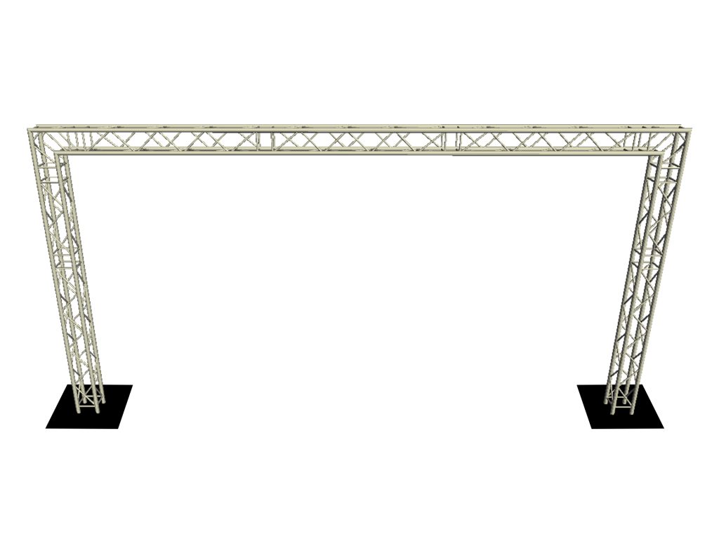 Truss banner frame huren | Master Partys; jouw truss event leverancier