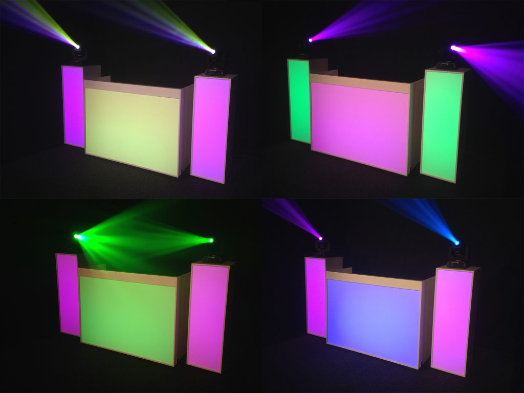 Led DJ booth huren | Master Partys; DJ booth & Pioneer DJ gear huren