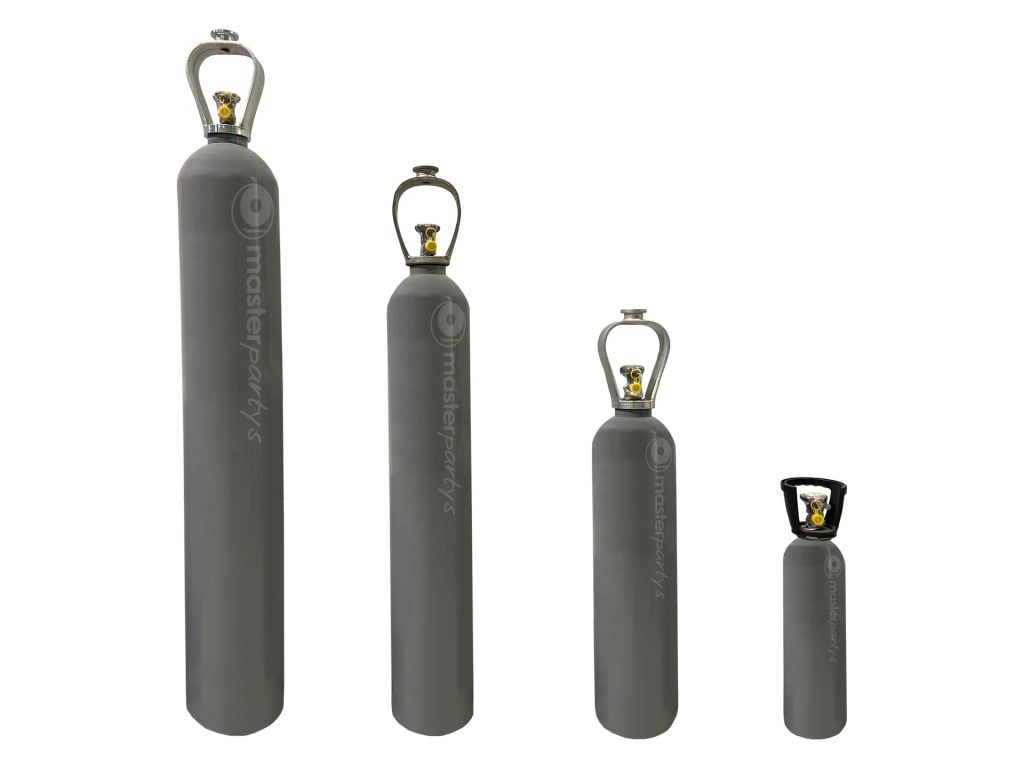 CO2 cilinder huren | Master Partys; CO2 cilinder met stijgbuis huren